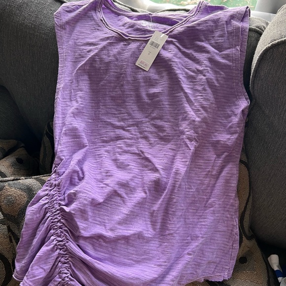 Pilcro | Tops | Nwt Pilcro For Anthropologievibrant Purple Muscle Style ...